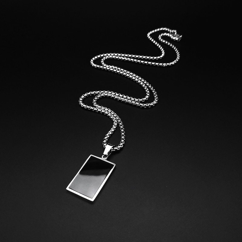Rectangle Pendant - Etsy