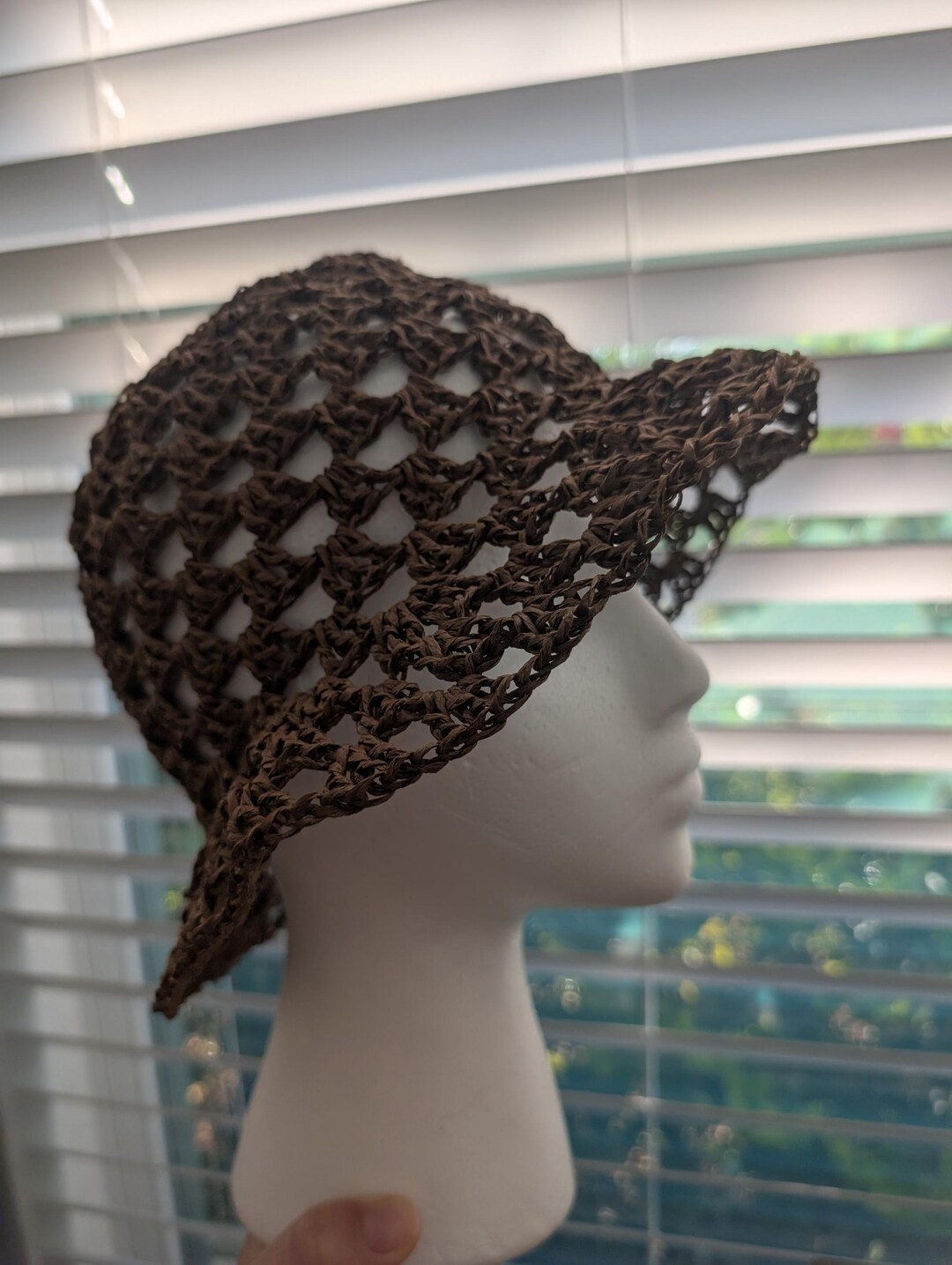 Handmade Raffia Bucket Hat: Boho Beach Sun Hat - Etsy