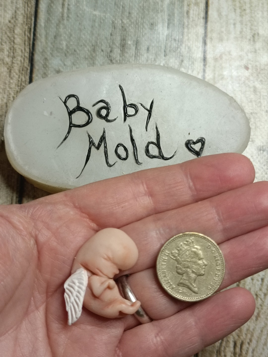 1 Mold Fetus Angel 10 Weekend Sleeping Baby Mold Art Dolls - Etsy