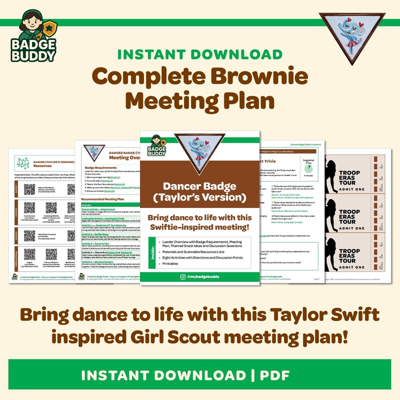 Girl Scout Brownie - Etsy