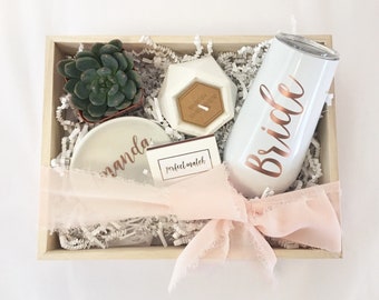 Engagement gift box | Etsy