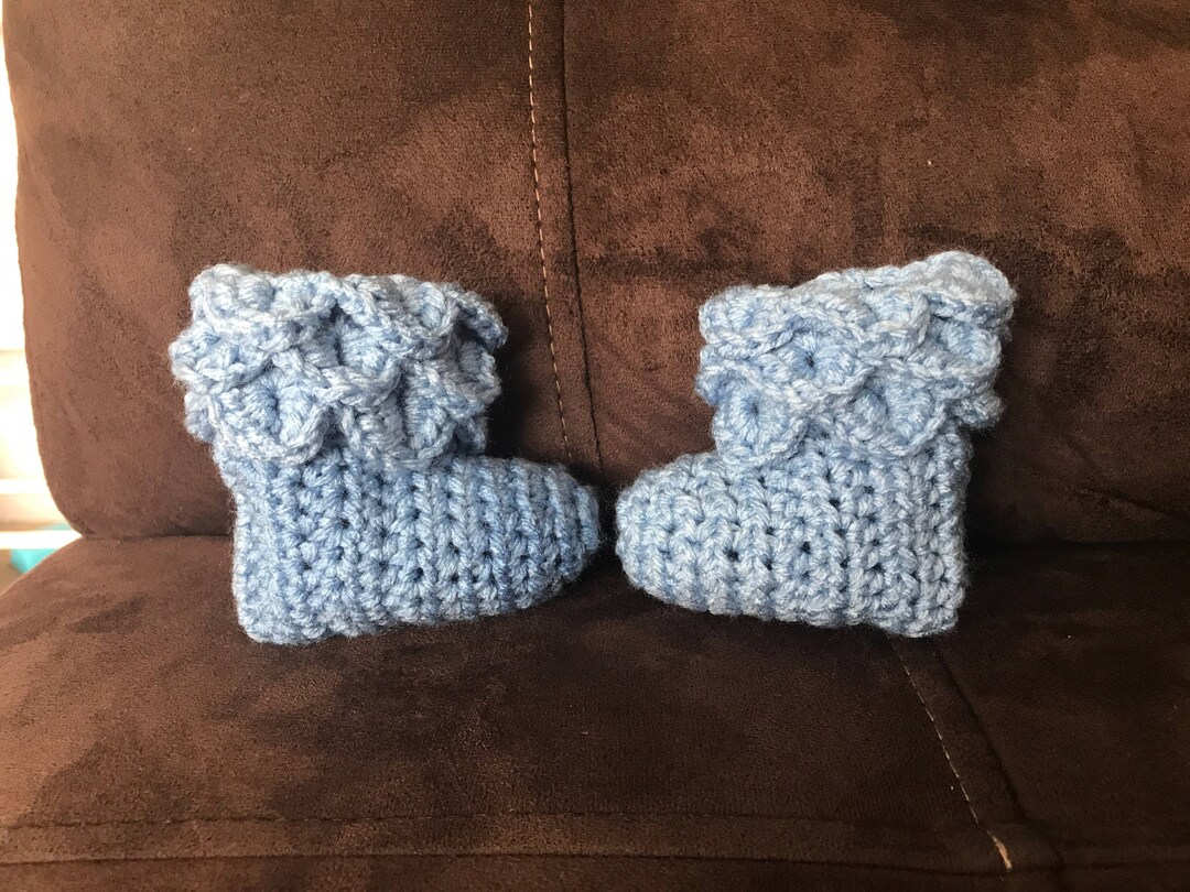 Crocodile Baby Booties - Etsy