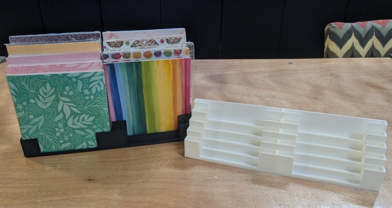 NEW- 2 SIZES! 6x6" Paper Stack Holder - Helps You See What You Have ...