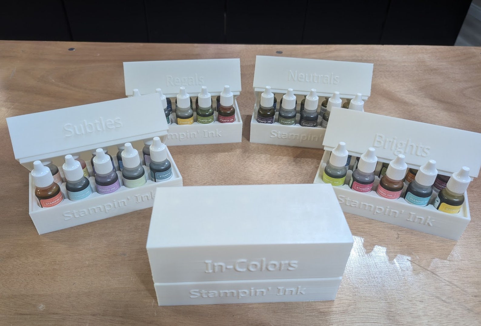 SU Color Family Reinker Storage Boxes - With OPTIONAL Labeled Top! - Etsy