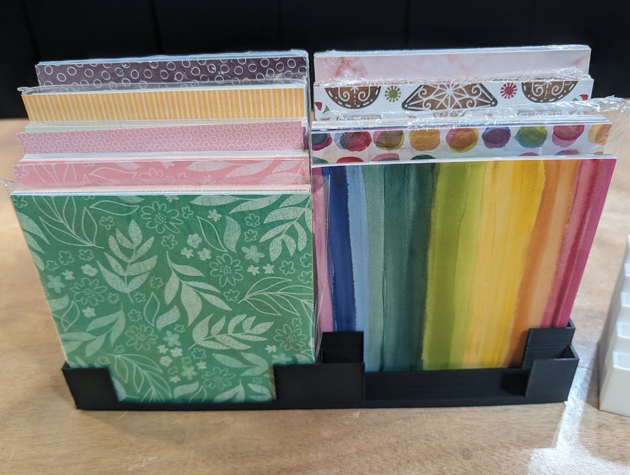 NEW- 2 SIZES! 6x6" Paper Stack Holder - Helps You See What You Have ...