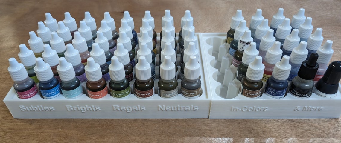 Reinker Storage Boxes - 2 Sizes! Keep Your SU! Color Families Organized ...