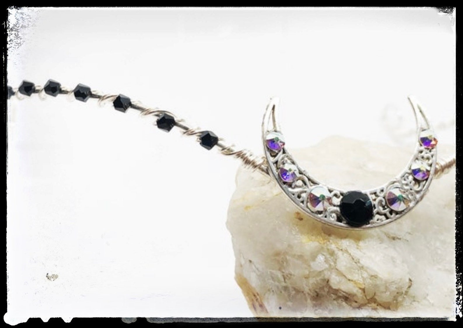 Moon Circlet Silver Elven Circlet - Etsy