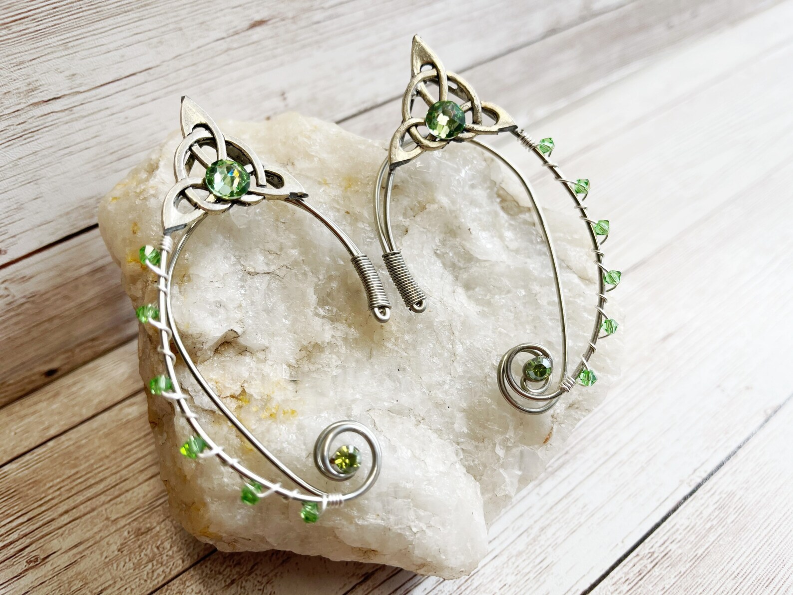 Celtic Elven Ear Cuff Plain Elf Ear Cuff Fairy Ears | Etsy