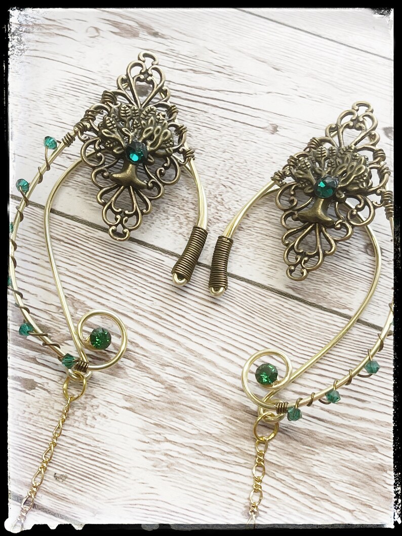 Tree of Life Ear Cuffs Elven Ear Cuffs Elf Ear Cuff - Etsy