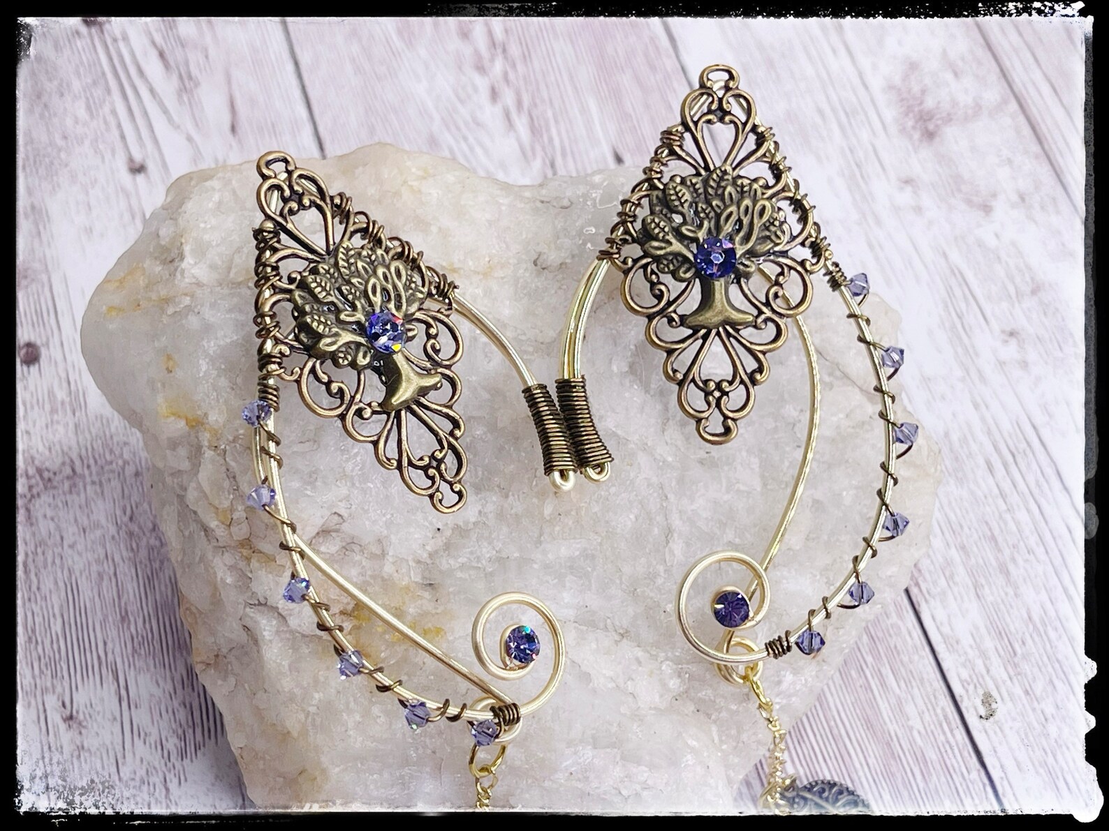 Tree of Life Ear Cuffs Elven Ear Cuffs Elf Ear Cuff - Etsy