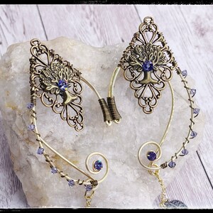Tree of Life Ear Cuffs Elven Ear Cuffs Elf Ear Cuff Fairy Ears Elven ...