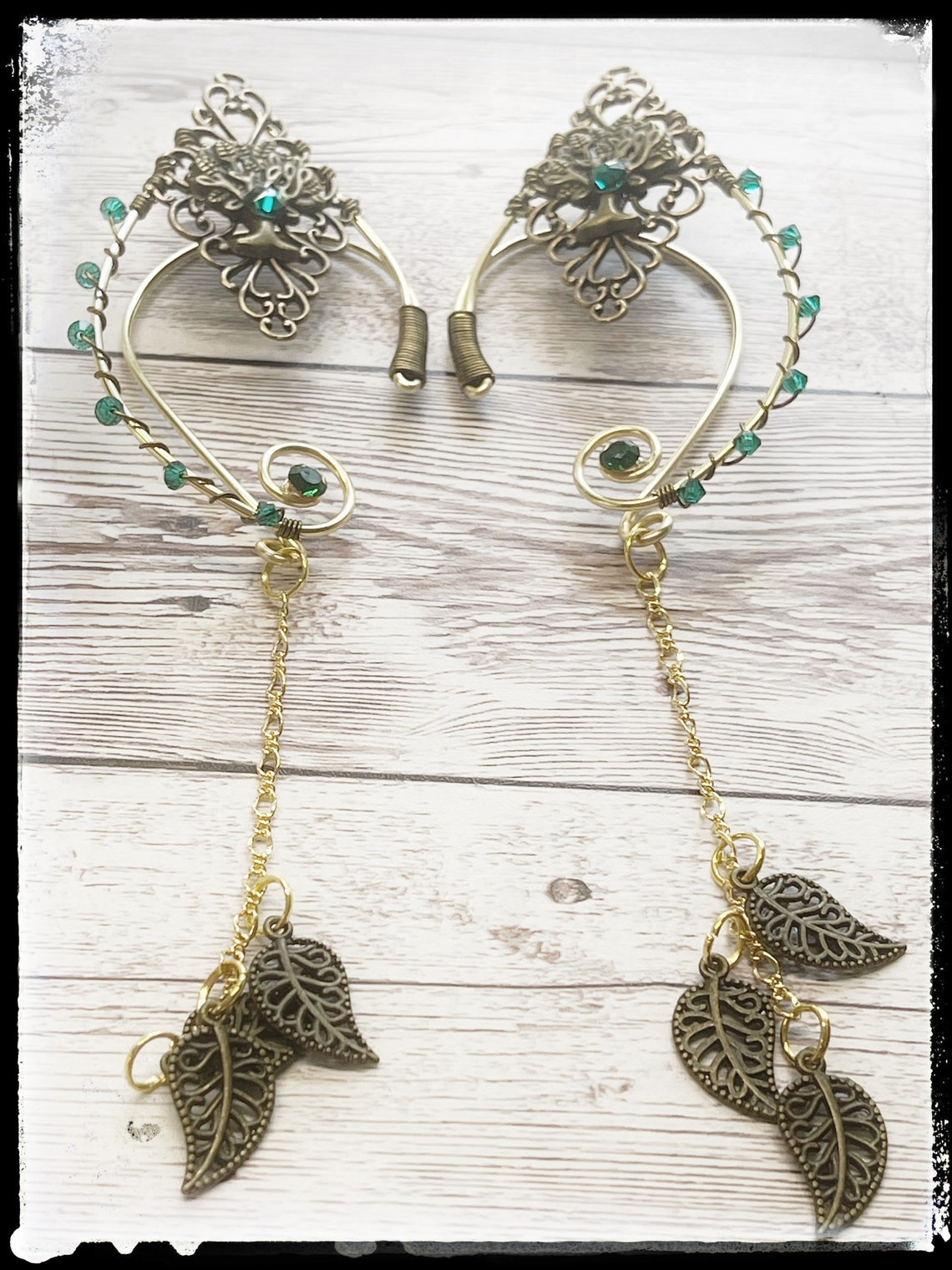 Tree of Life Ear Cuffs Elven Ear Cuffs Elf Ear Cuff - Etsy