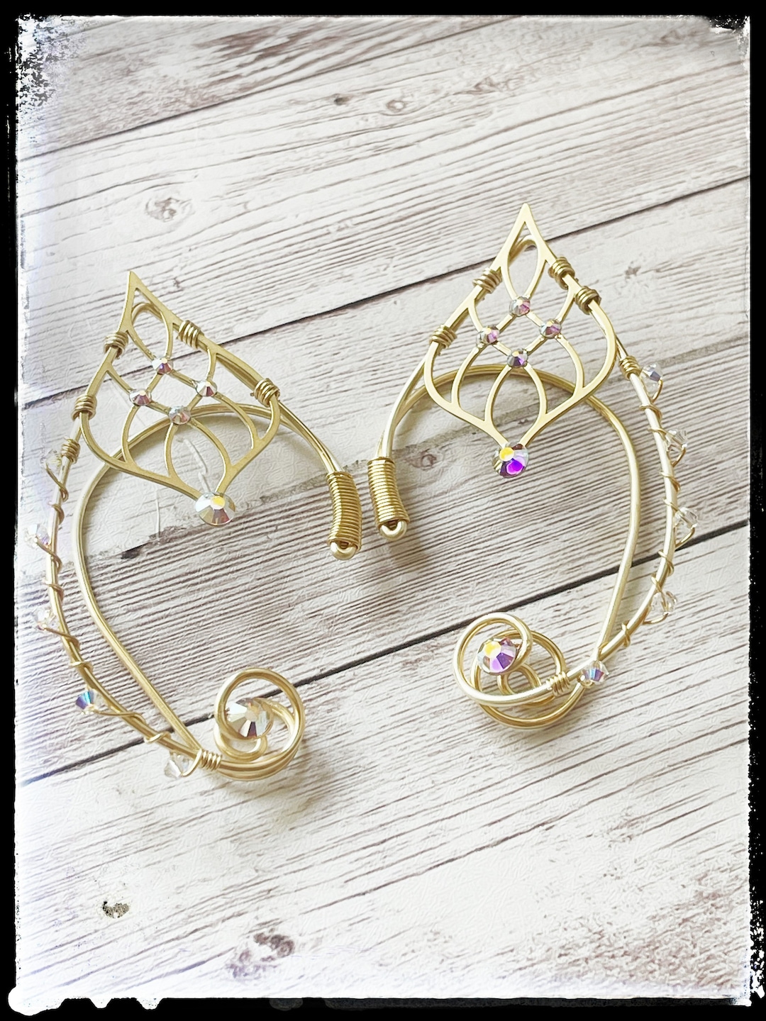Elven Ear Cuffs - Elf Ear Cuff - Fairy Ears - Elven Ears - Fairy Ear ...