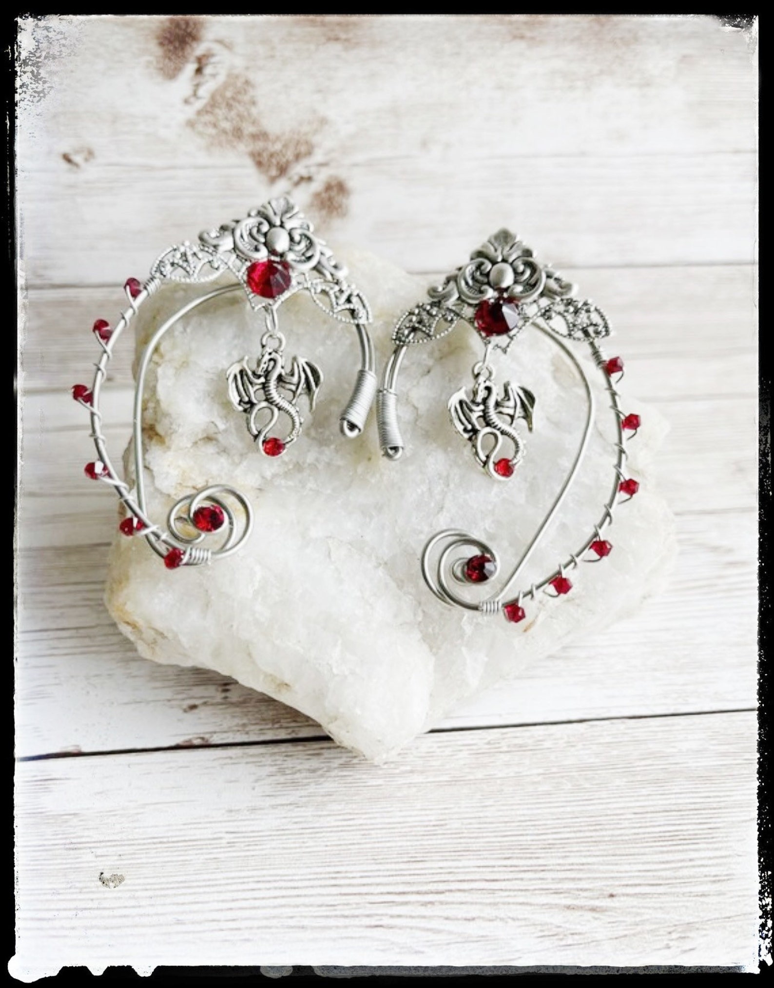 Elven Ear Cuffs Elf Ears Pointed Elven Ears Fairy Ears | Etsy