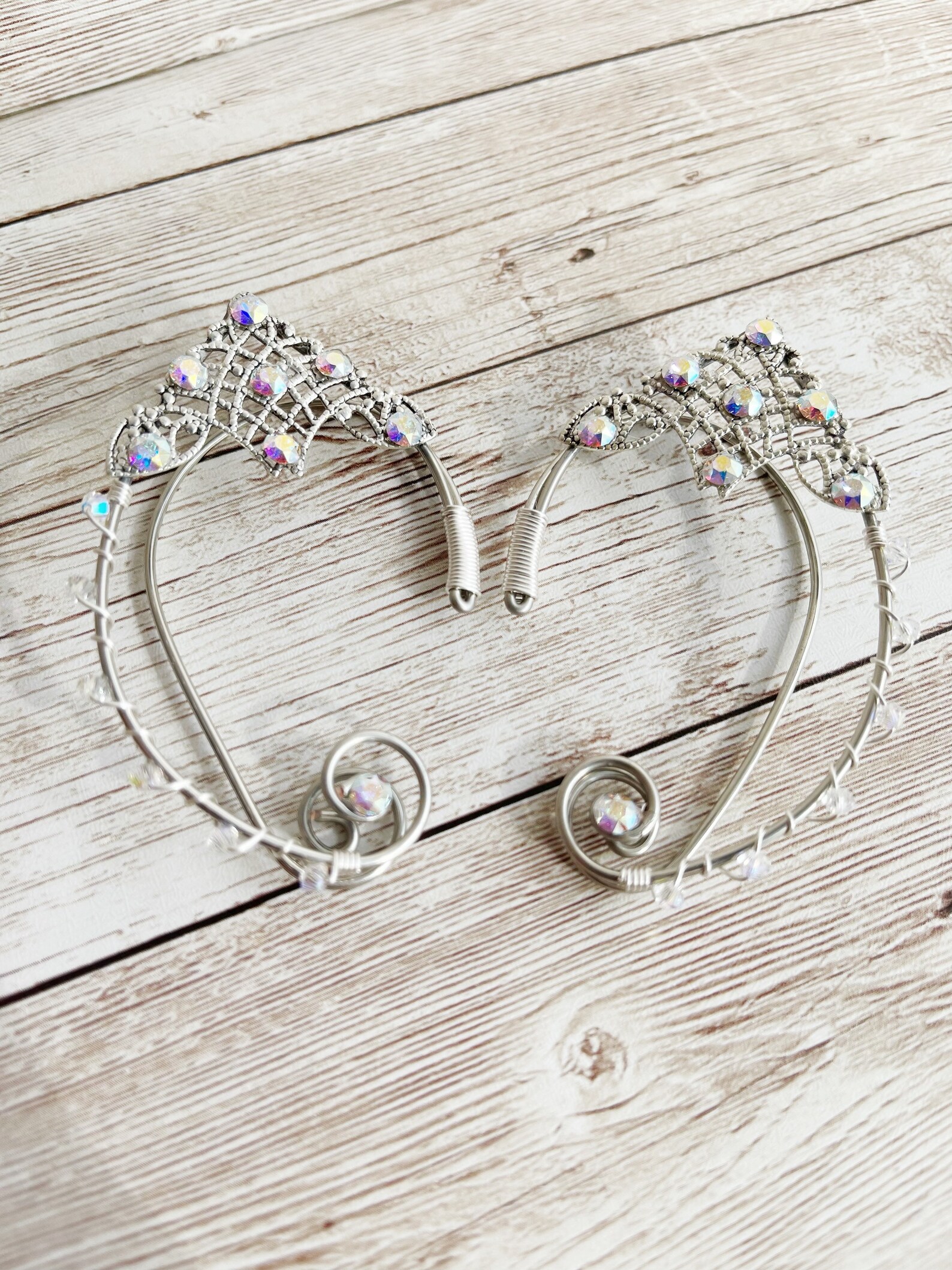 Elven Ear Cuff Elf Ears Fairy Ear Cuffs Elven Ears | Etsy