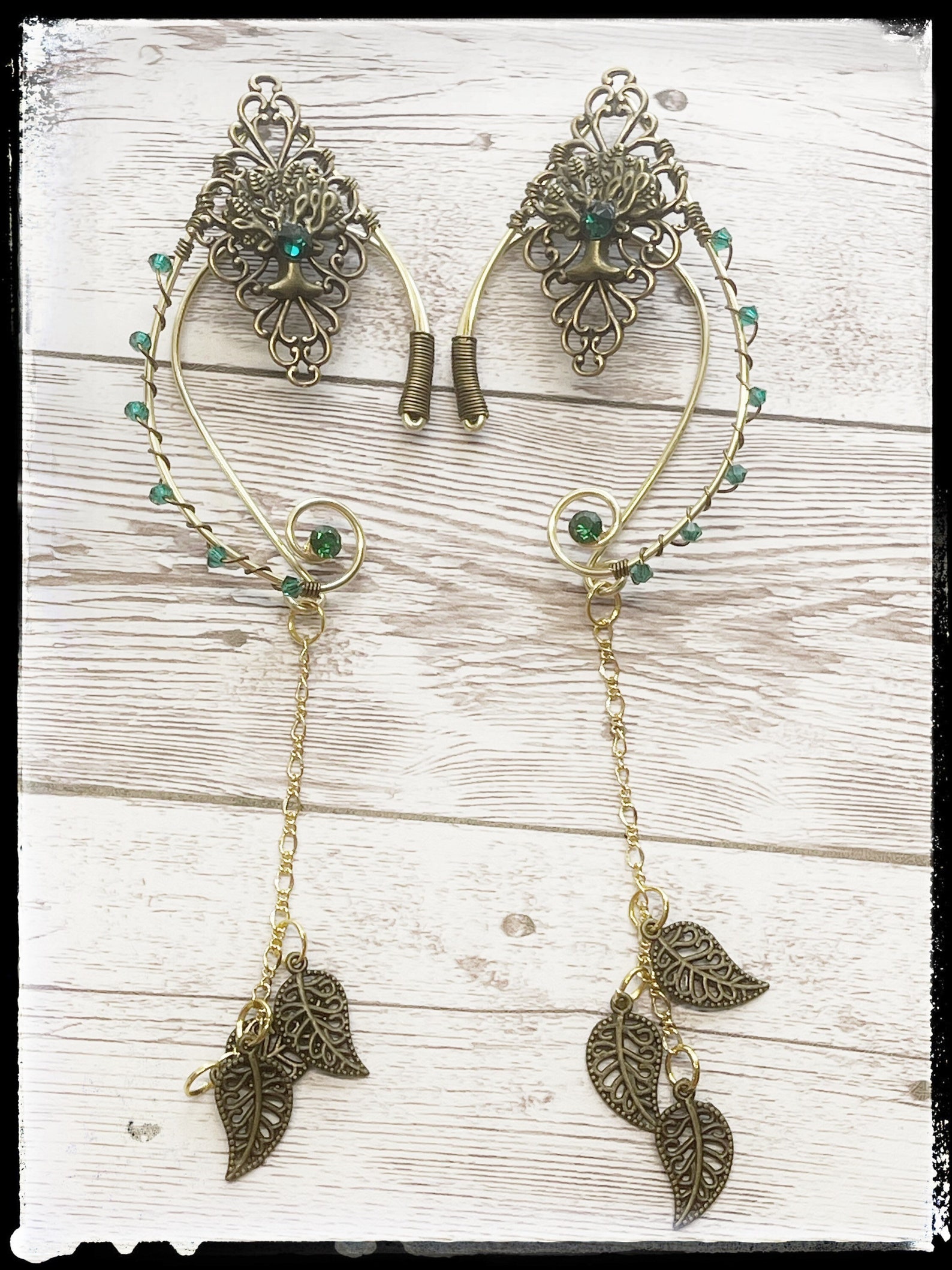 Tree of Life Ear Cuffs Elven Ear Cuffs Elf Ear Cuff - Etsy