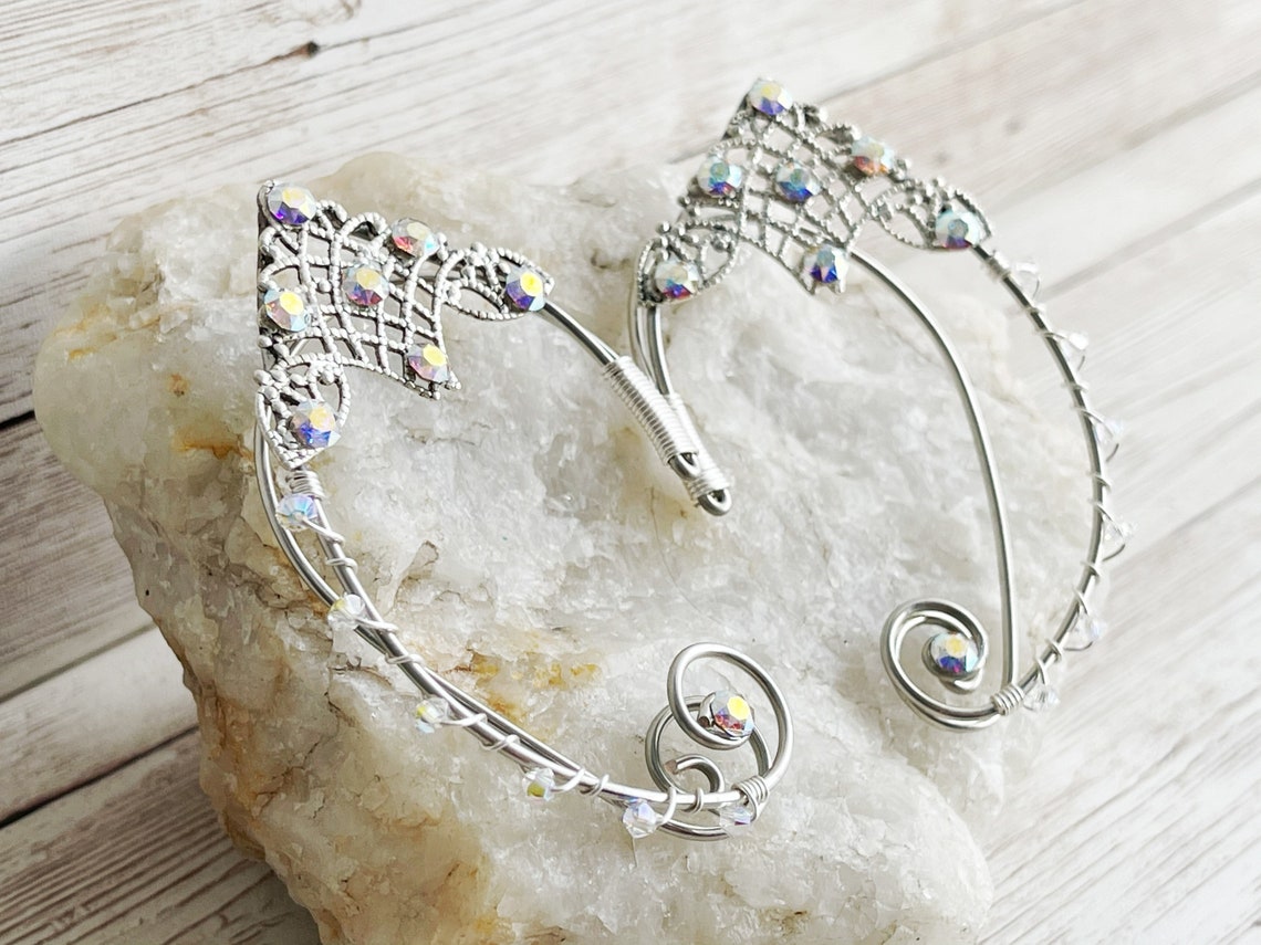 Elven Ear Cuff Elf Ears Fairy Ear Cuffs Elven Ears | Etsy