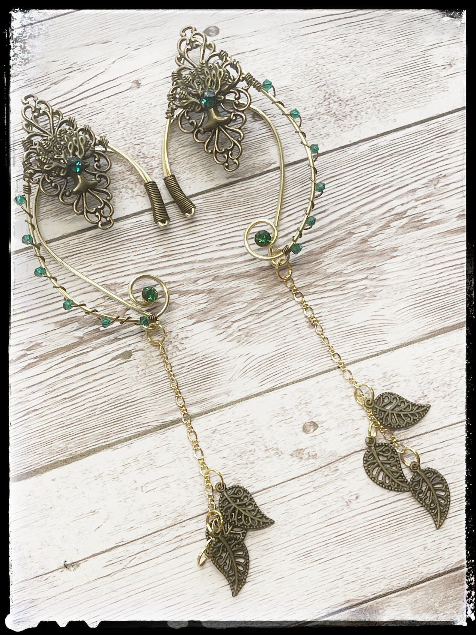 Tree of Life Ear Cuffs Elven Ear Cuffs Elf Ear Cuff - Etsy