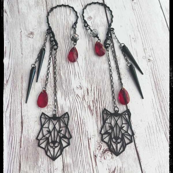 Wolf Ear Cuff - Etsy