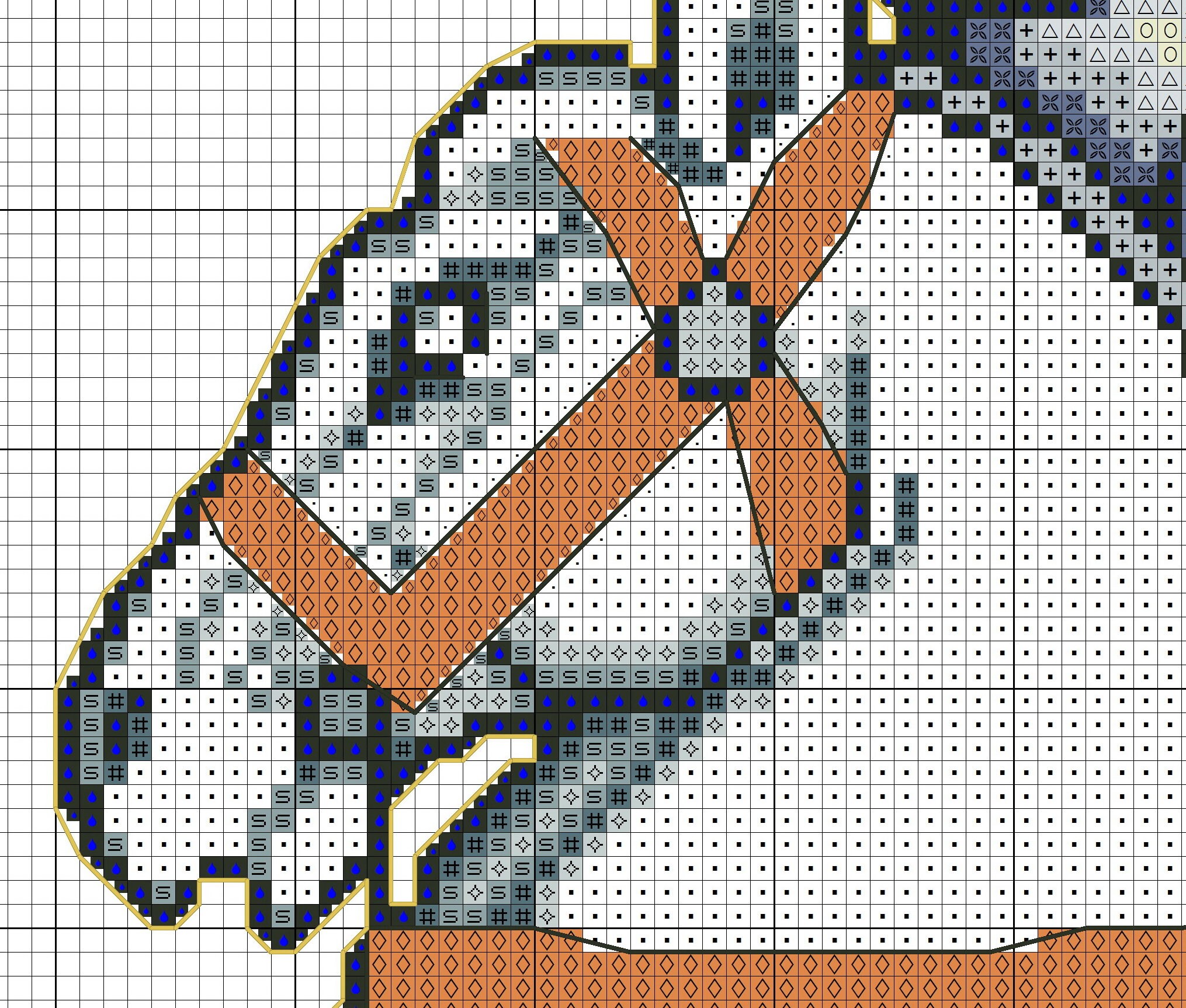 PAHONIA - Cross Stitch Pattern - Belarusan National Emblem - Etsy