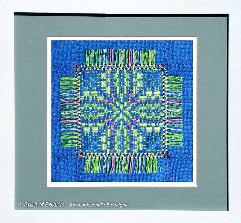 Pavouk Talisman #2 Reversible Ornament Pattern - Etsy