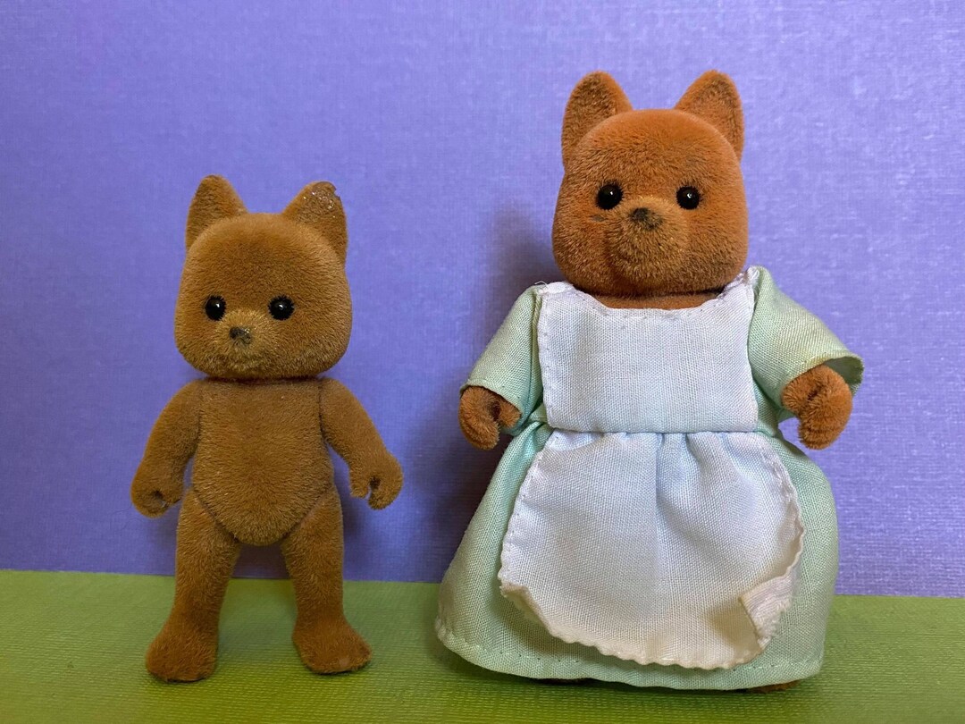 Vintage Maple Town - Dog Family - Etsy