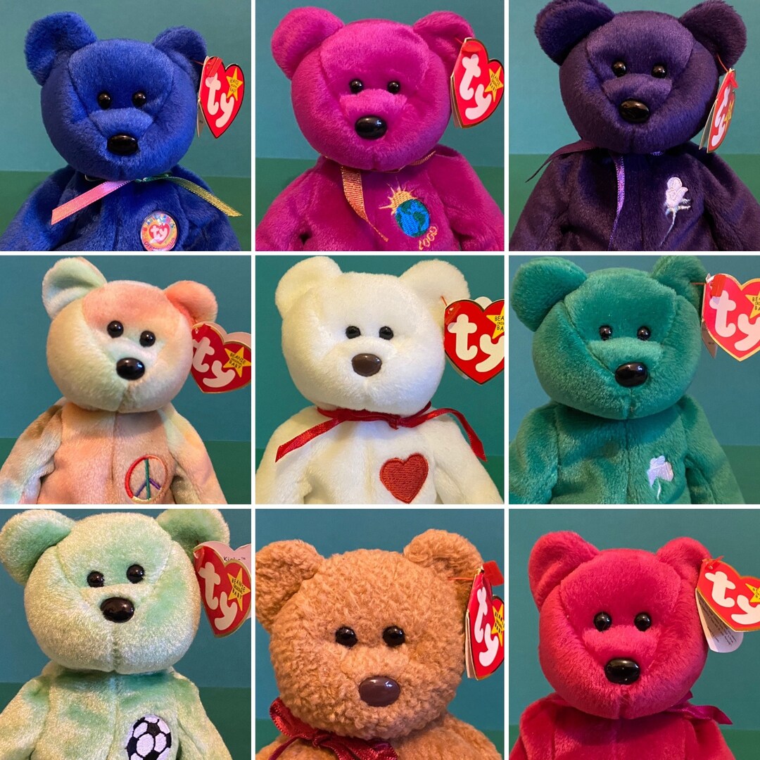 Beanie Baby - 1990s - Bears - Etsy
