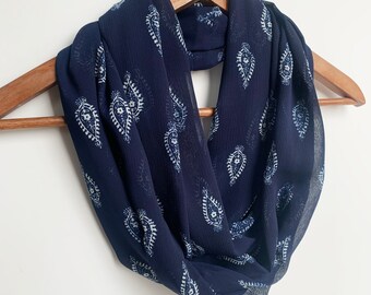 Print Infinity Scarf | Etsy
