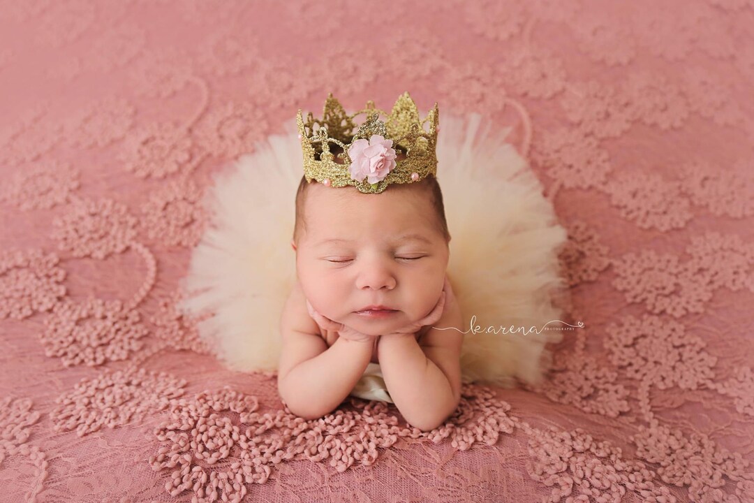 GOLD Crownprincess Crown baby Boy Crownphotography - Etsy
