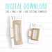 Claw Clip Cards SVG Bundle, Packaging and Hanging Display Card Template ...