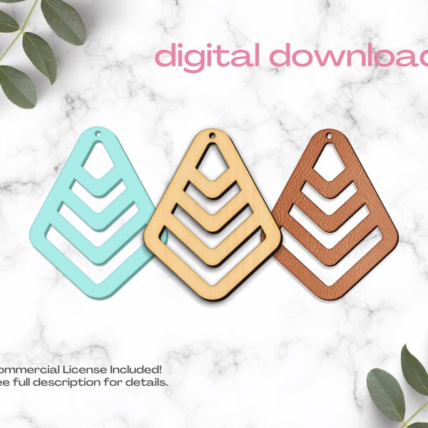 Chevron Frame - Etsy