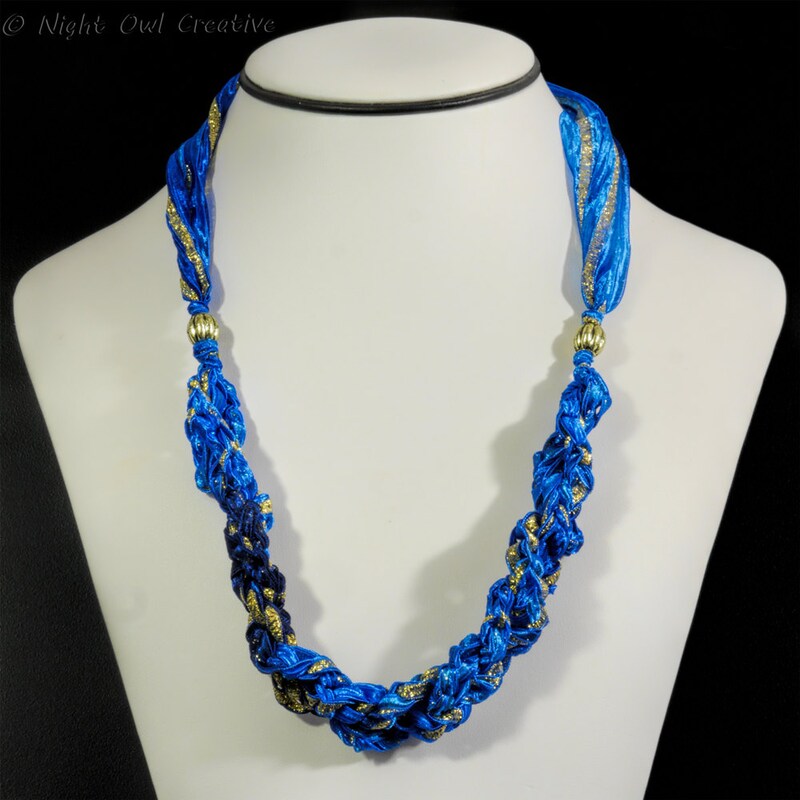 Sari Ribbon Necklace - Etsy