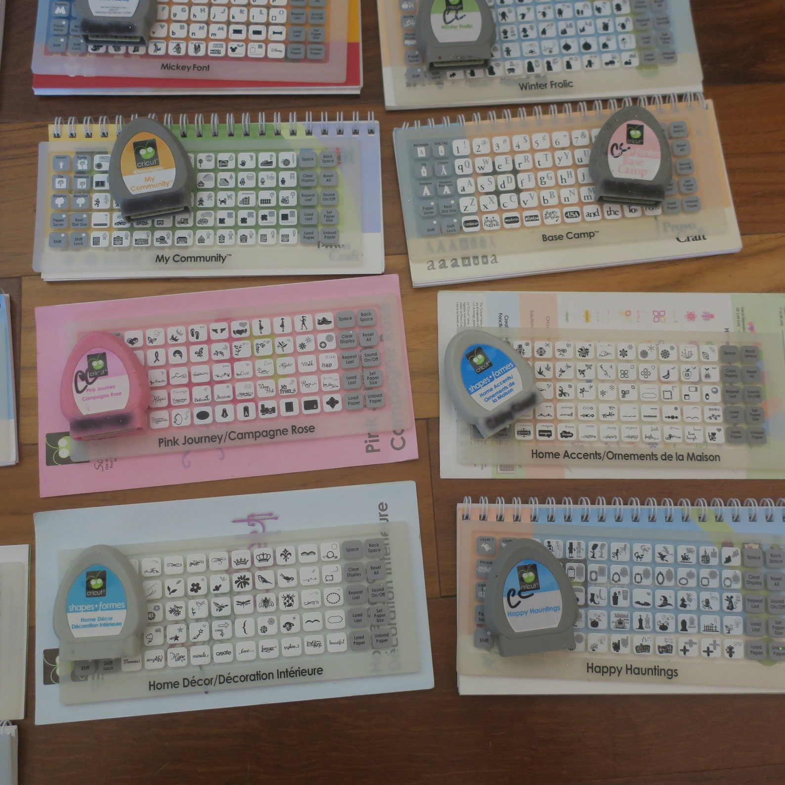 Linked Cricut Cartridges Many Cartridges for Expression, Create ...