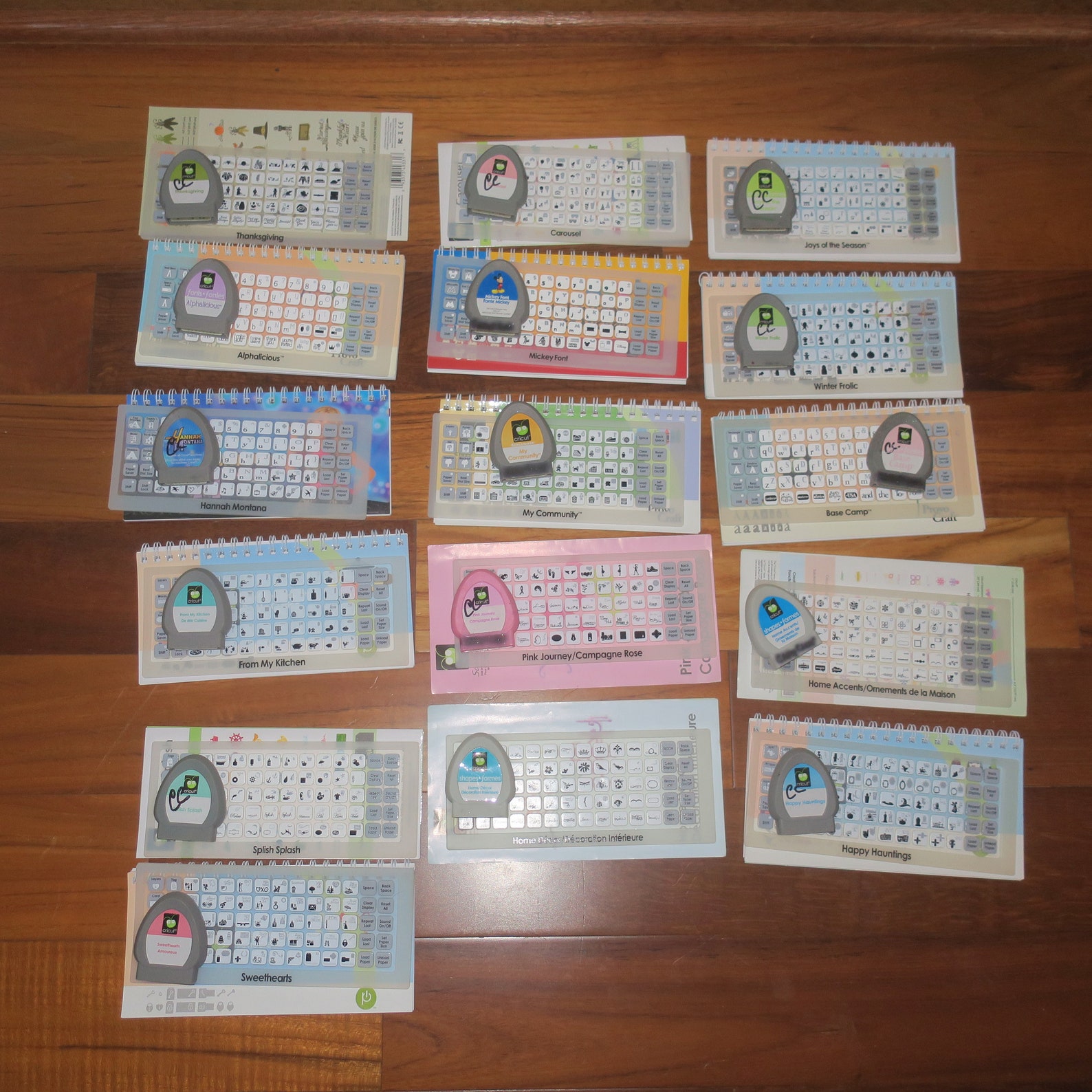 Linked Cricut Cartridges Many Cartridges for Expression, Create ...