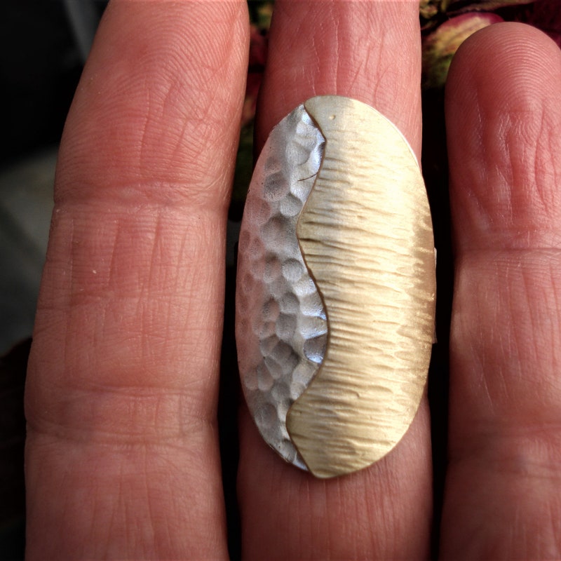 Hammered Metal Silver - Etsy