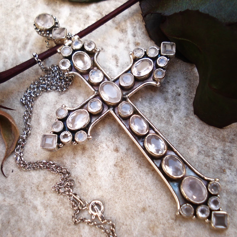 Crystal Cross - Etsy