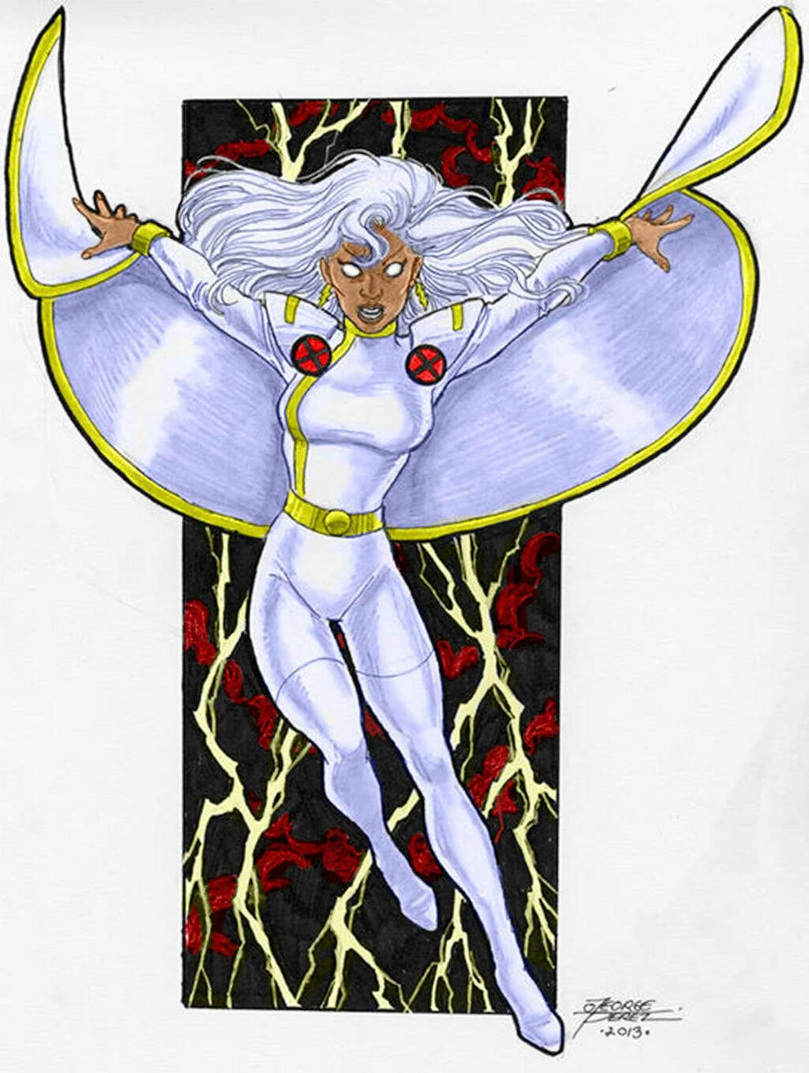 Xmen Storm Infant/child Cosplay - Etsy