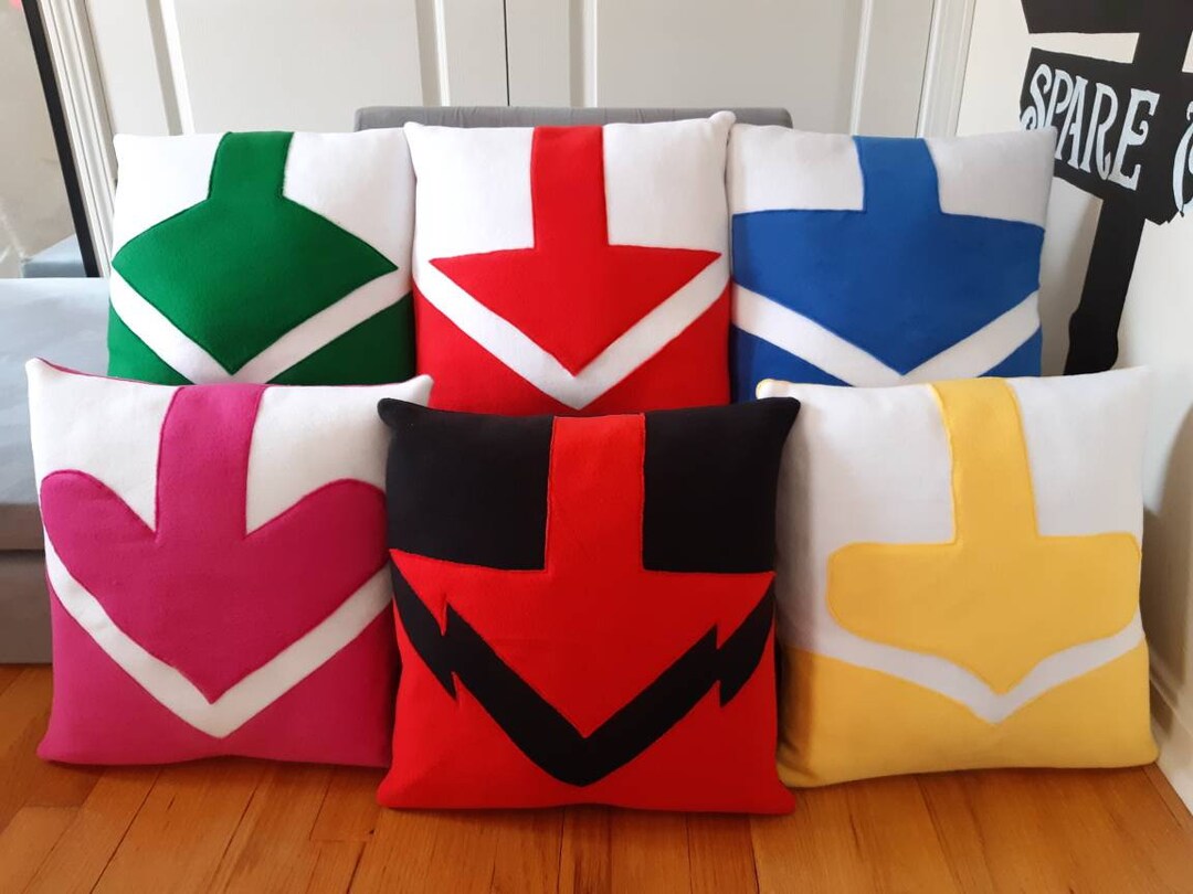 Power Rangers Time Force Pillow Cover - Etsy