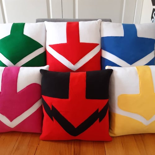 Power Rangers Time Force Pillow Cover | Etsy