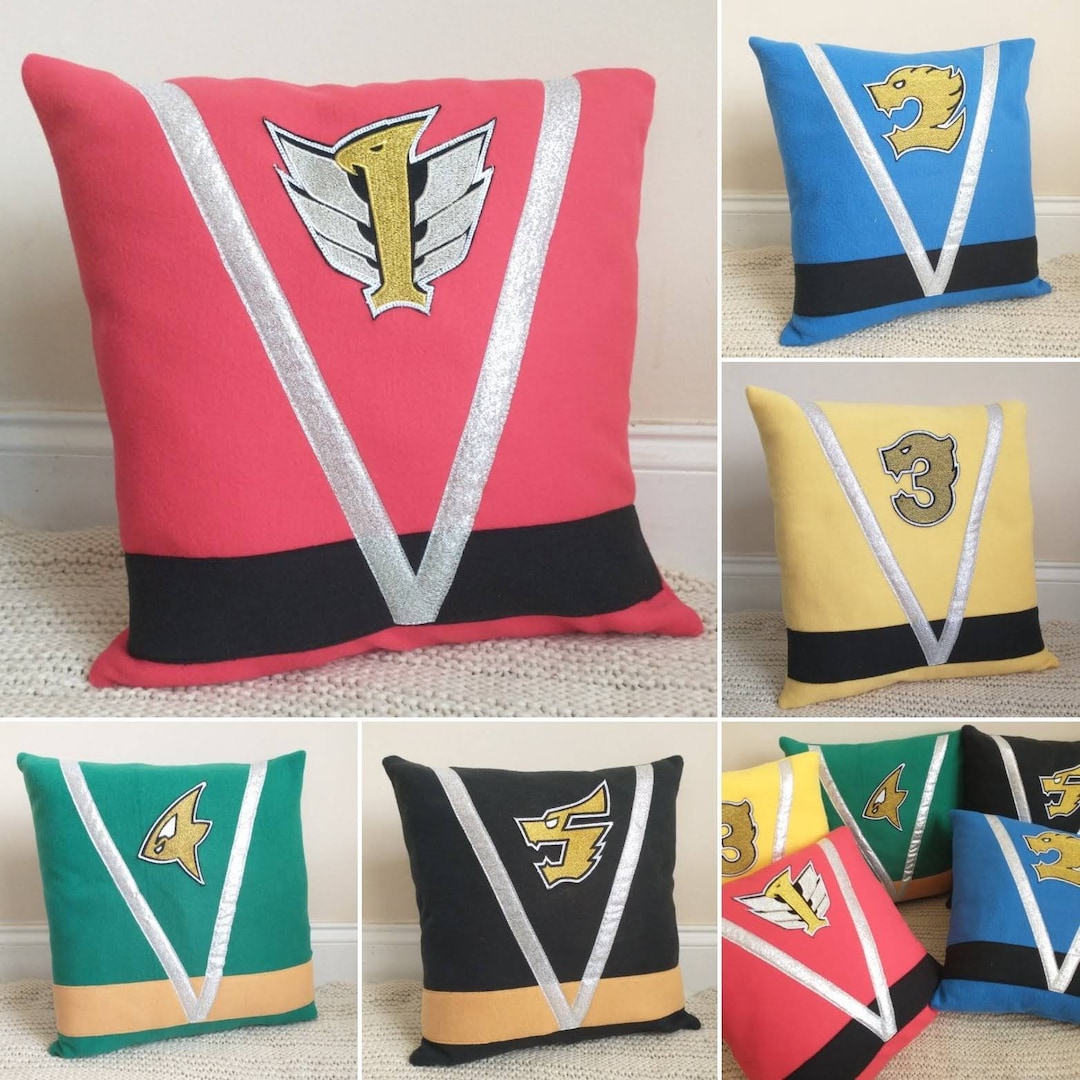 Power Rangers RPM Pillow Cover - Etsy