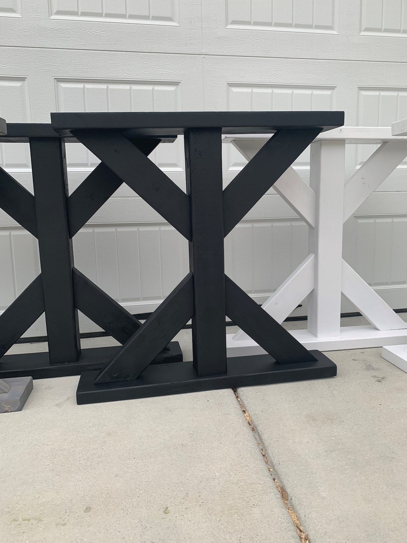 Farm Table Truss Trestle Style Legs - Etsy