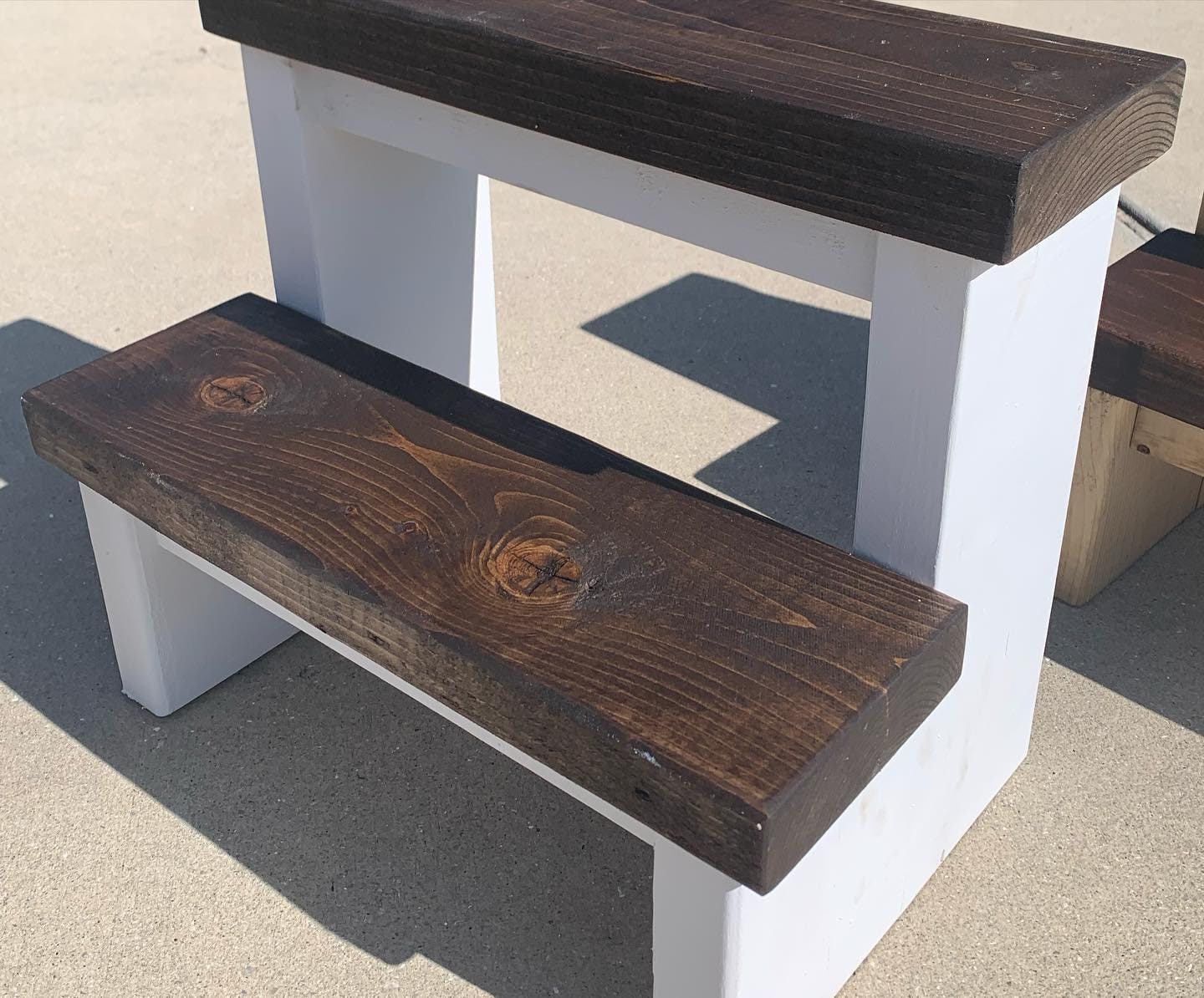 Rustic Farmhouse Style Step Stool 3 Steps - Etsy