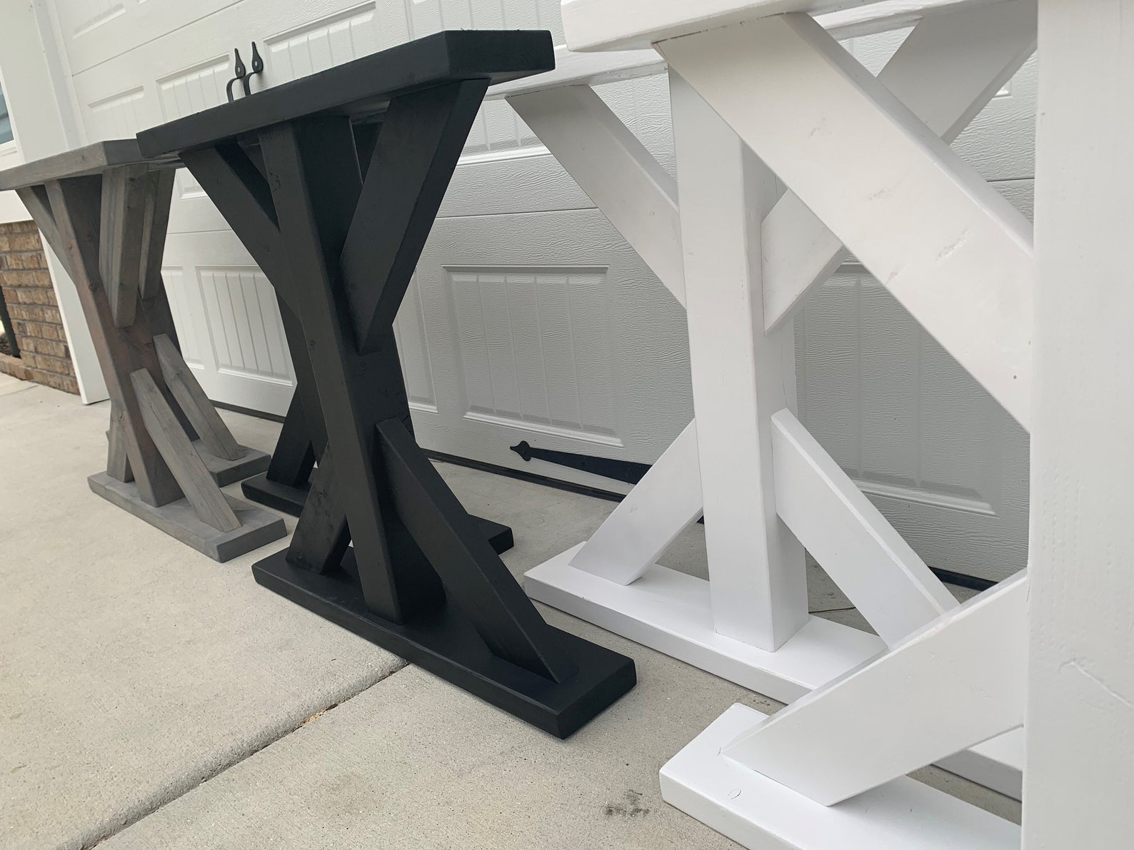 Farm Table Truss Trestle Style Legs - Etsy