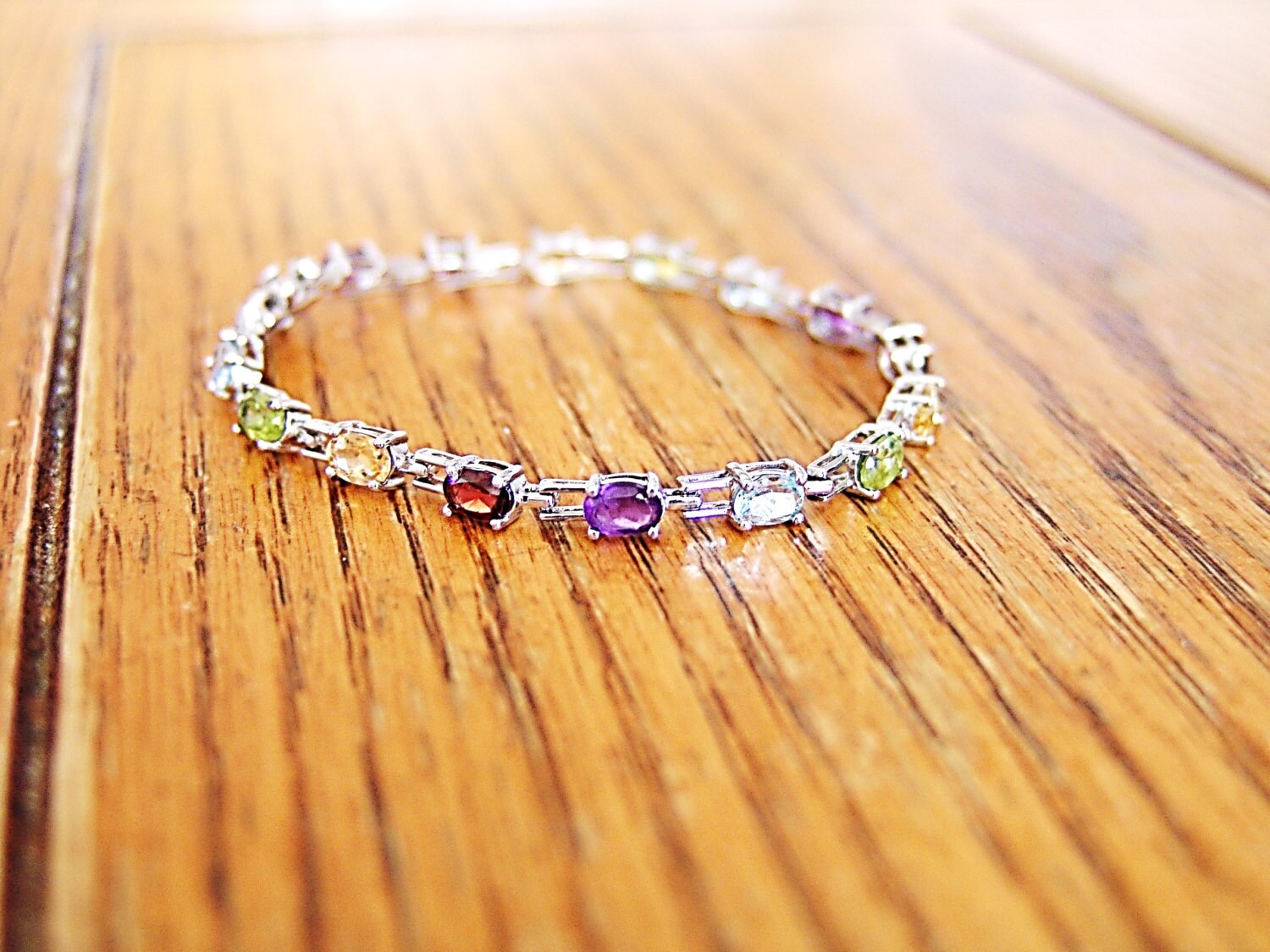 Porter Tennis Bracelet - Vintage Estate Item, Sterling Silver ...