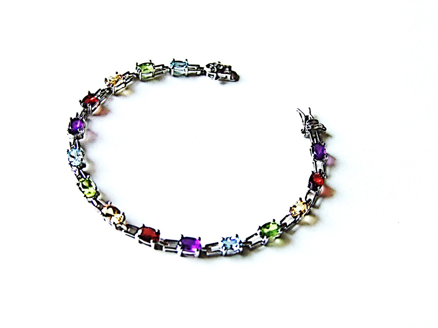 Porter Tennis Bracelet - Vintage Estate Item, Sterling Silver ...