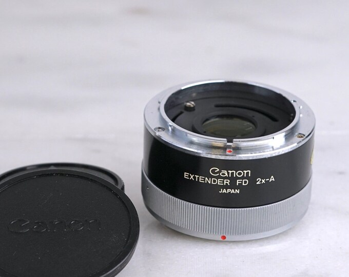 Canon FD Extender 2X-A Tele Converter 2X With Caps for Canon FD Mount ...
