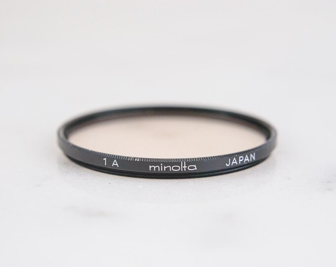 Minolta 1A Sky UV 52mm Diameter Screw in Filter - F52NA - Etsy