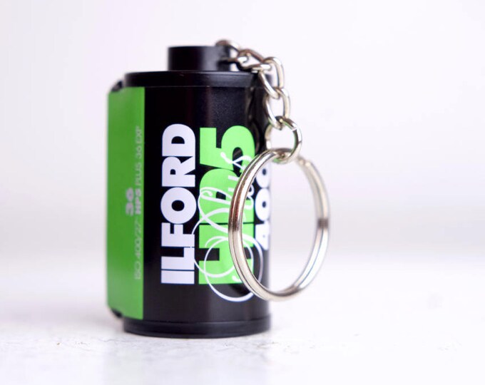 Ilford HP5 Plus 35mm Film Canister Key Chain - Etsy