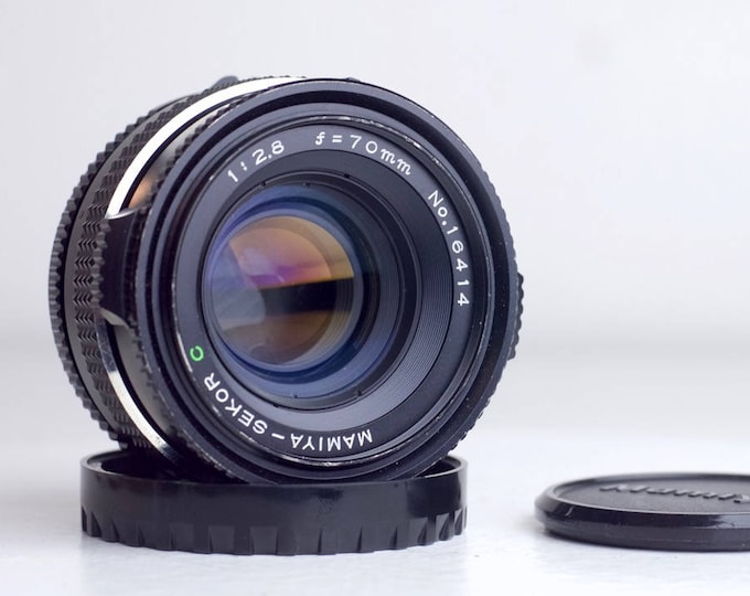 Mamiya Sekor C 70mm F/2.8 Leaf Shutter Lens for Mamiya 645 Medium ...