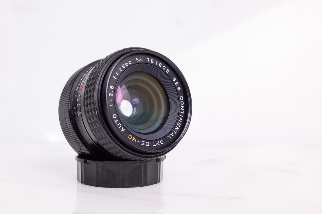 Canon FD Mount Auto Continental MC 28mm F/2.8 Auto Wide Angle Lens With ...